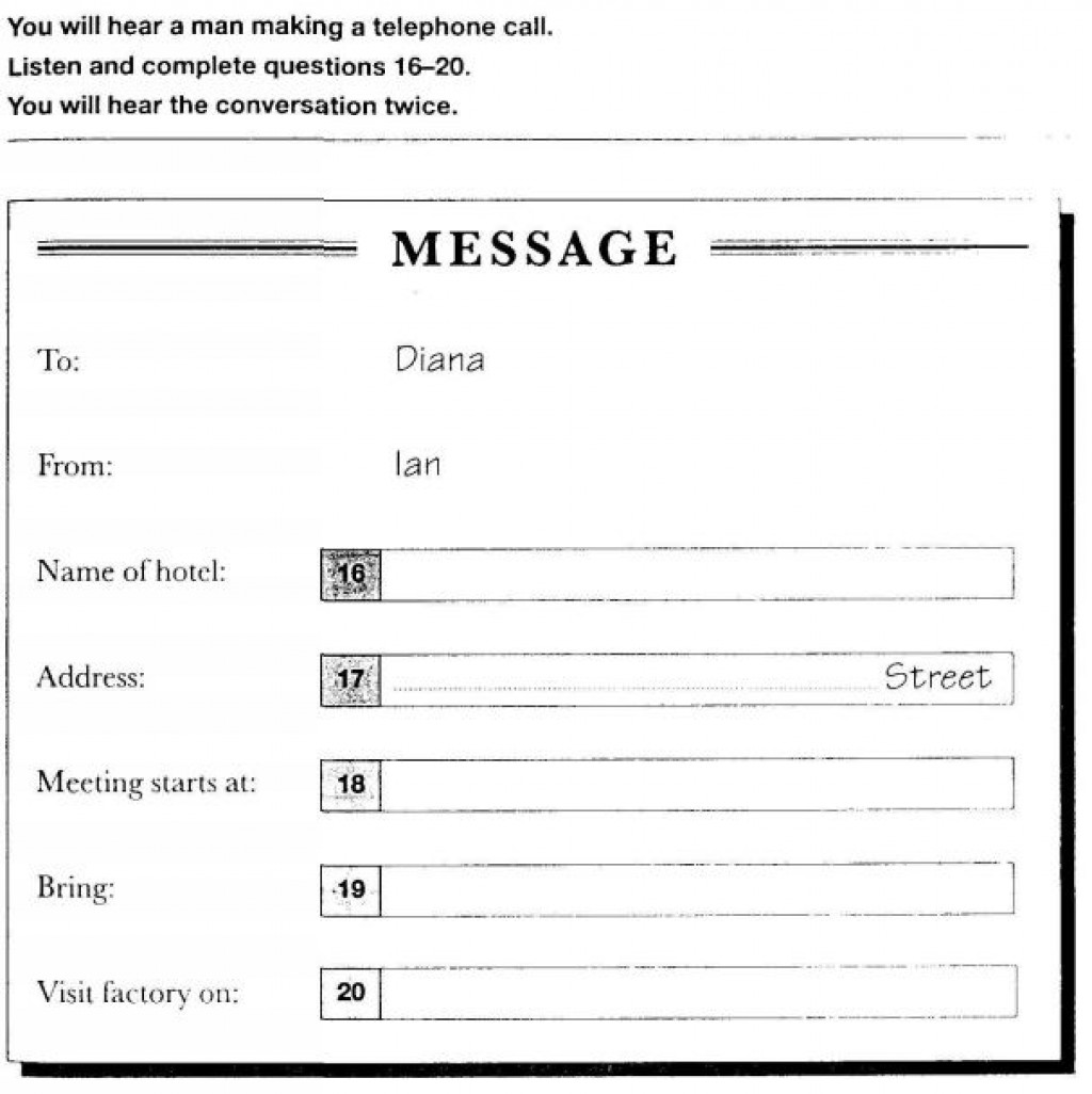 Part 4 - Bài test số 1-KET 4